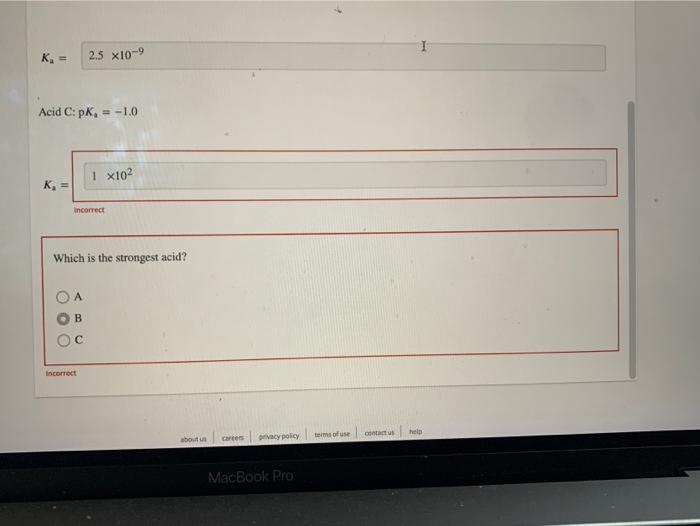 Solved Atte Determine The Dissociation Constants For The
