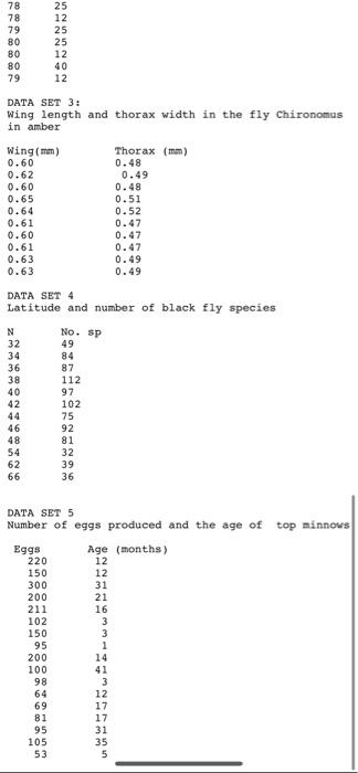 Solved Question 2 ( 10 points) Given below are 5 sets of | Chegg.com