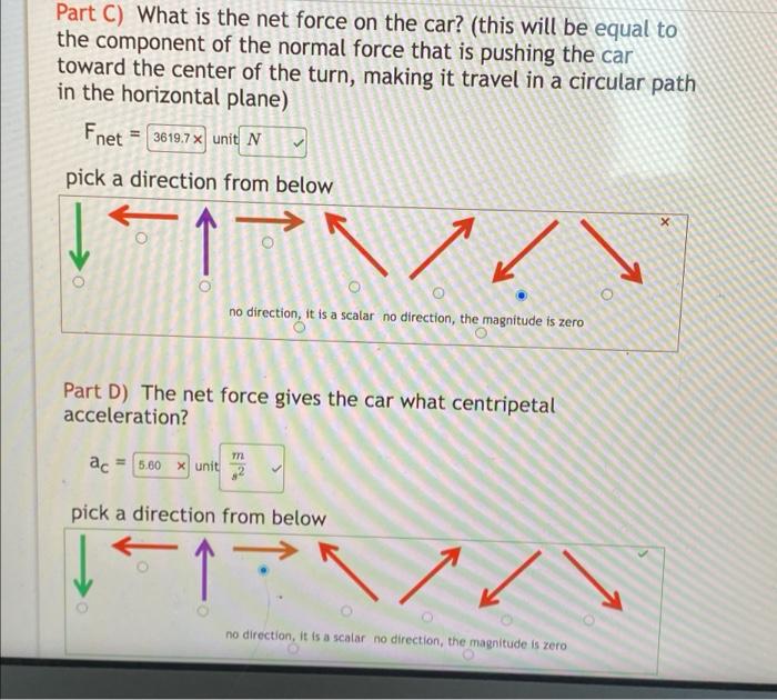 Solved Some race tracks utilize banking turns to allow cars | Chegg.com