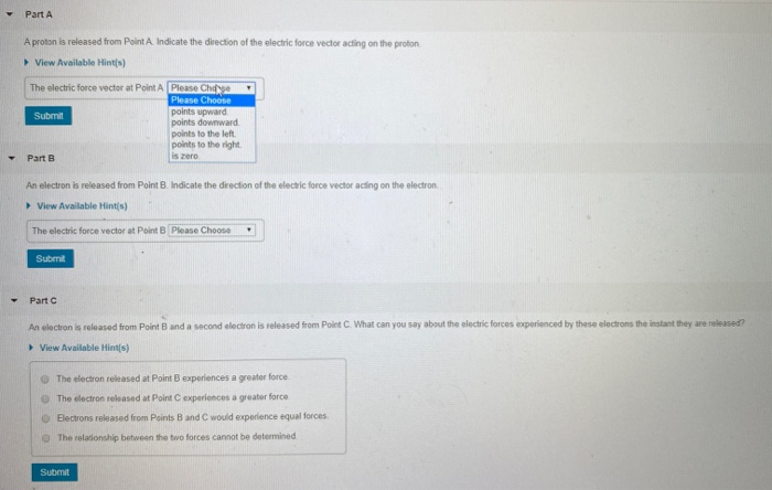 Solved Item 8 Three points (A, B, and C) are located on | Chegg.com