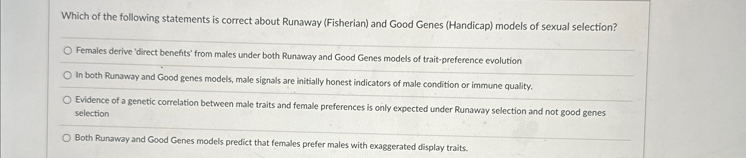 Solved Which of the following statements is correct about | Chegg.com