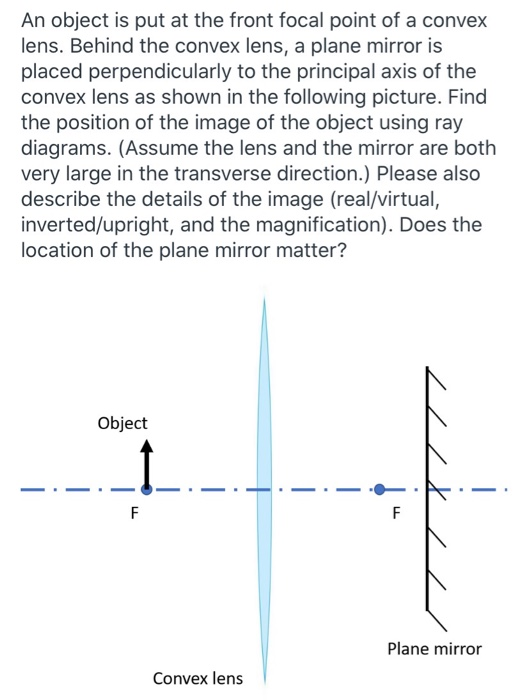 Solved can someone please help with the ray digram along | Chegg.com