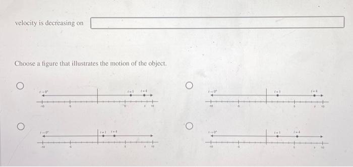 Solved An object in rectilinear motion moves along a | Chegg.com