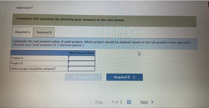 Solved Problem 16-19A (Algo) Using net present value and | Chegg.com