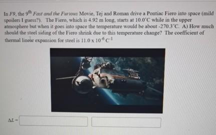 Solved In F9, ﻿the 9th ﻿Fast and the Furious Movie, Tej and | Chegg.com