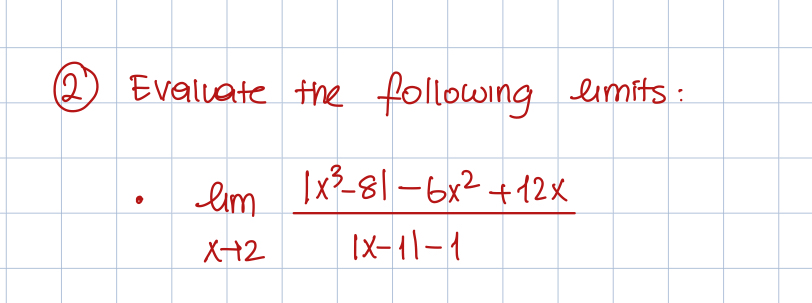 Solved by an EXPERT (2) ﻿Evaluate the following | Chegg.com