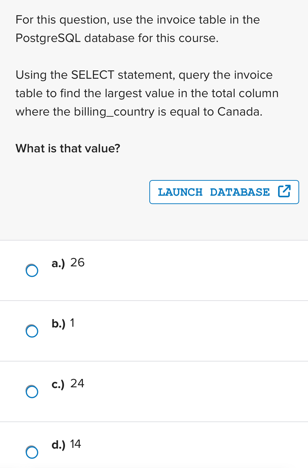Solved For this question, use the invoice table in the | Chegg.com