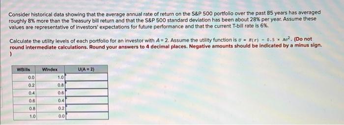 Solved Consider historical data showing that the average | Chegg.com