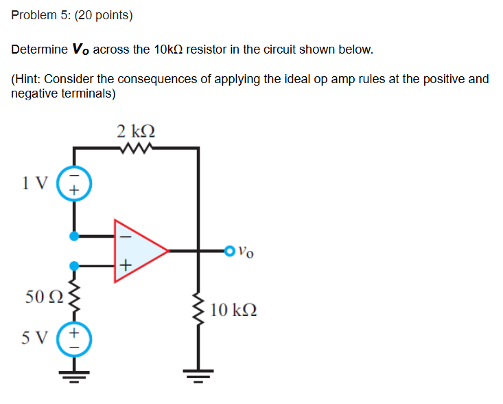 Solved Problem 5: (20 ﻿points) ﻿Determine | Chegg.com