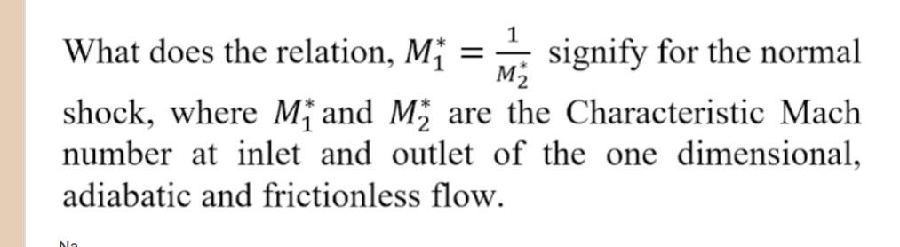 Solved 1 = What does the relation, Mi signify for the normal | Chegg.com