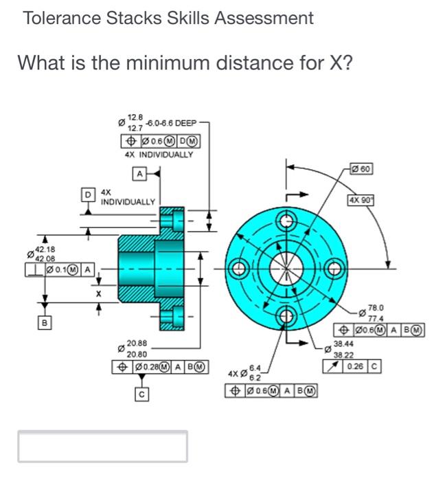 Solved Tolerance Stacks Skills Assessment What is the | Chegg.com