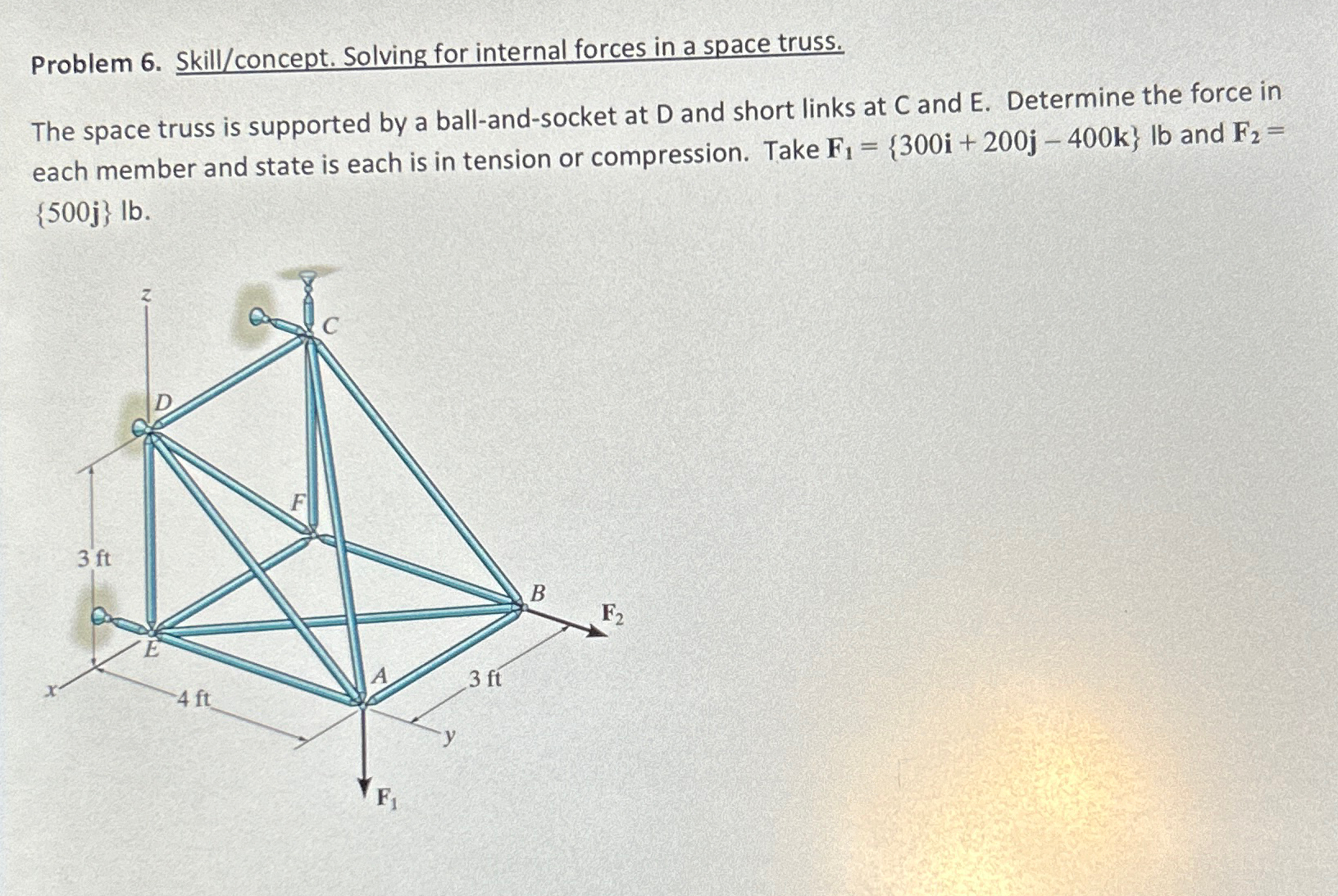 Problem 6. ﻿Skill/concept. ﻿Solving for internal | Chegg.com