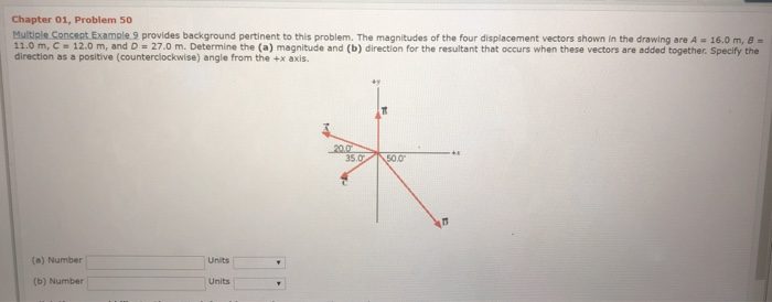 Solved Chapter 01, Problem 50 Multiple Concept Example 9 | Chegg.com