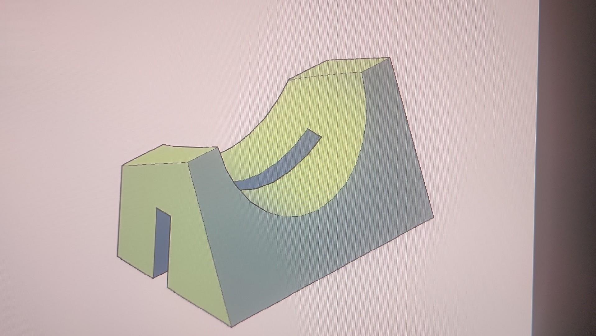 [Solved]: ortographic projection, Complete all Views.