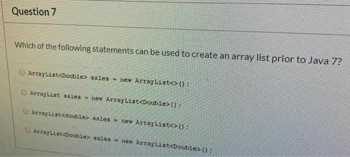Solved Question 7 Which of the following statements can be | Chegg.com