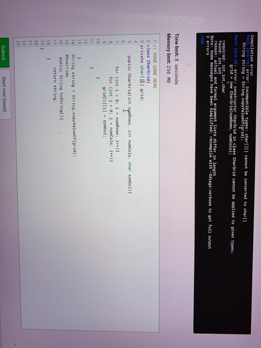 Java Incompatible Types Char Cannot Be Converted To Char Design Corral Java Incompatible Types Char Cannot Be Converted To Char Design Corral