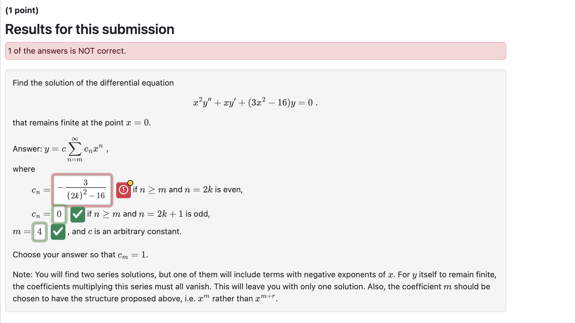 Solved by an EXPERT It ﻿keeps saying that the domain doesn't match that | Chegg.com