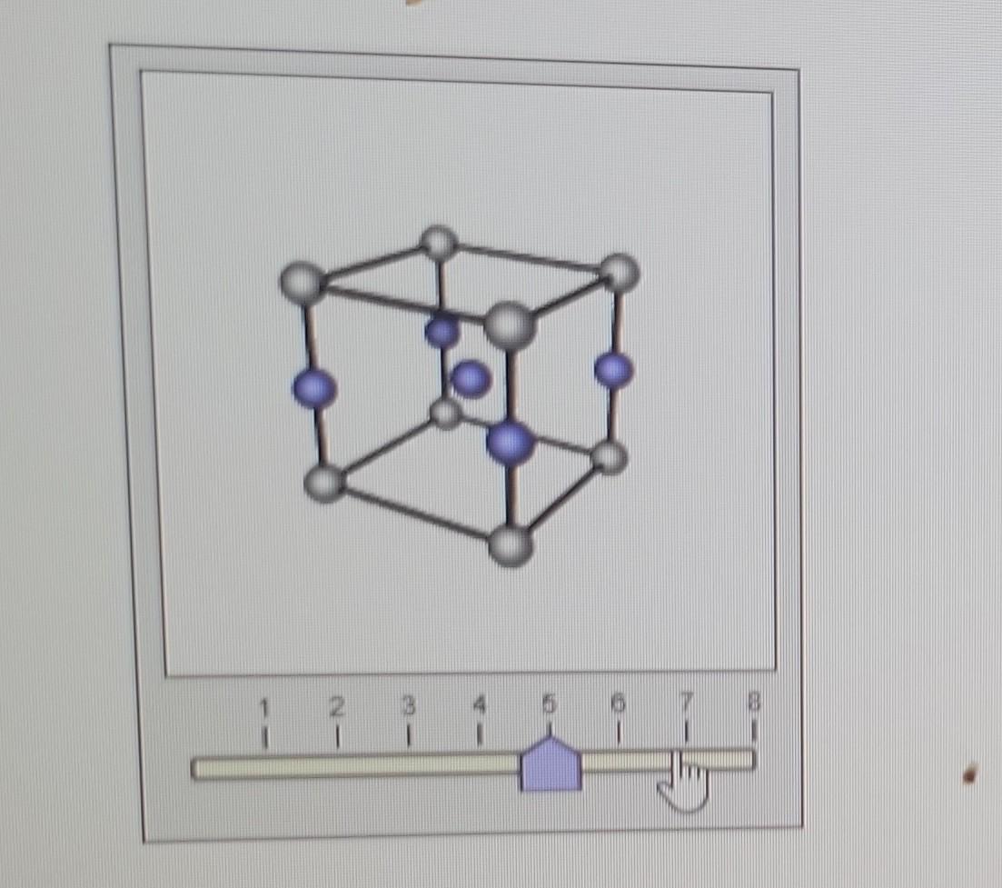 Solved Select the sketch that shows a portion of a crystal | Chegg.com