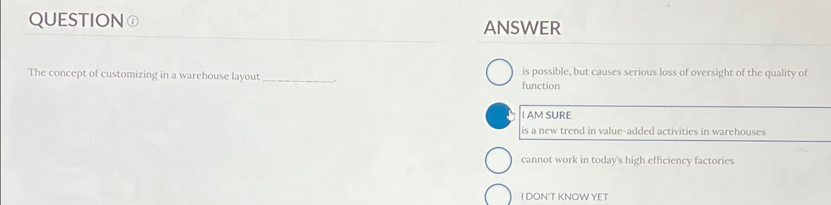 Solved QUESTION (i)ANSWERThe concept of customizing in a | Chegg.com
