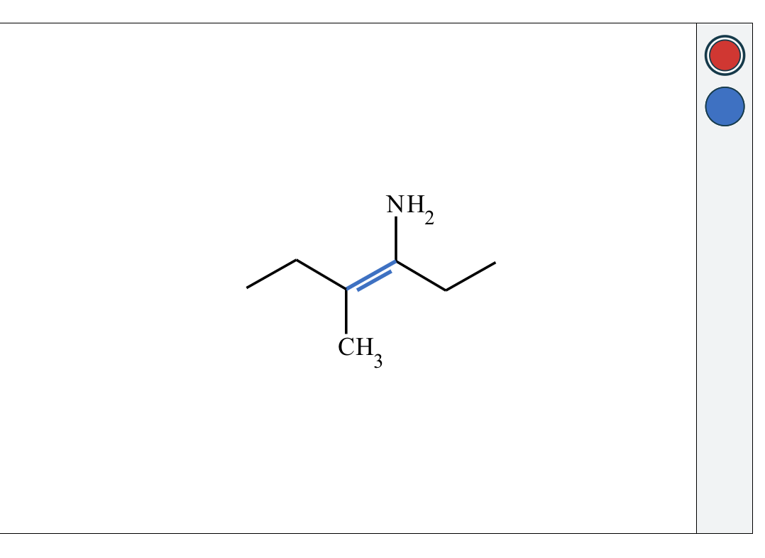 Solved Highlight in red the higher priority substituent on | Chegg.com