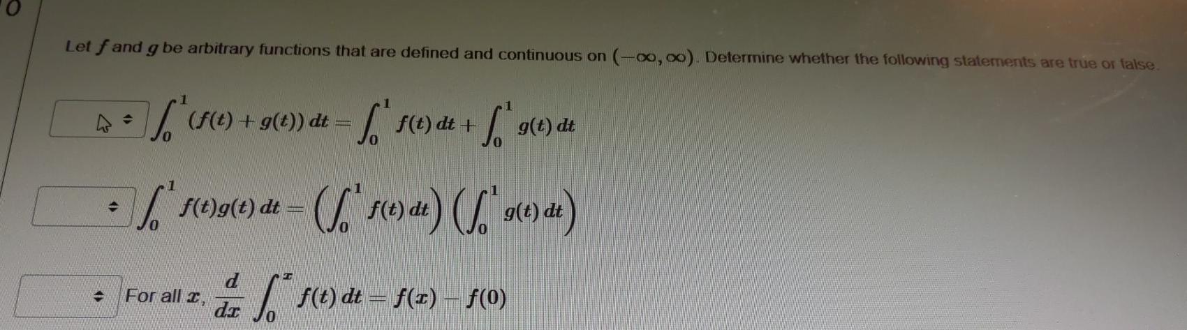 Solved Let fand gbe arbitrary functions that are defined and | Chegg.com