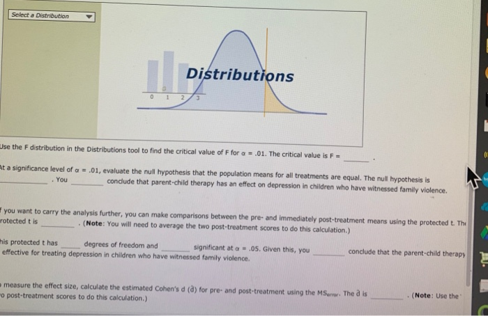 Solved 5. Effect size and multiple comparisons with | Chegg.com