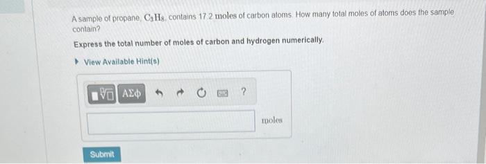 Solved Calculate The Number Of Molecules In 8 00 Moles H2 S