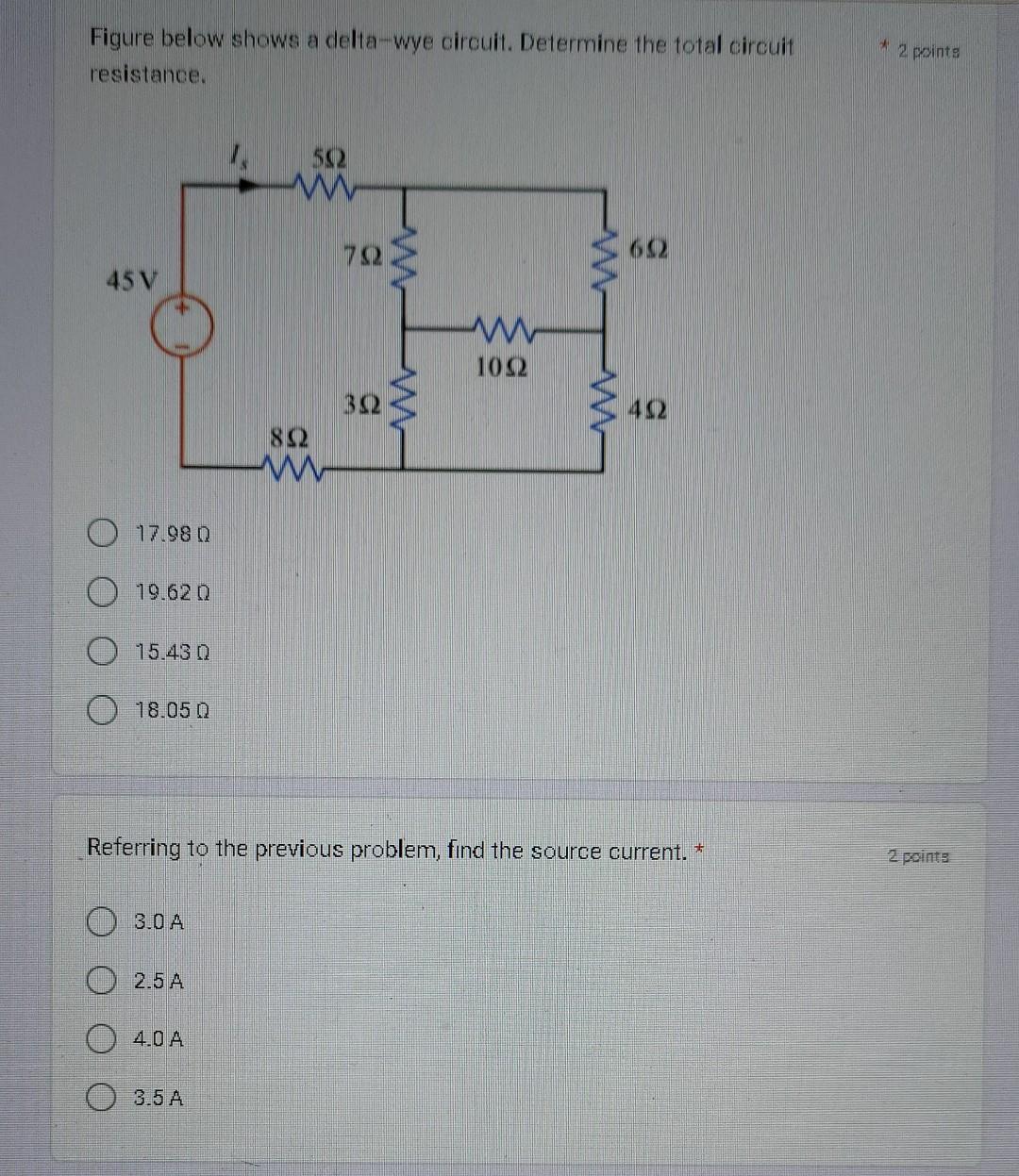 Solved Figure below shows a circuit with some unknown | Chegg.com