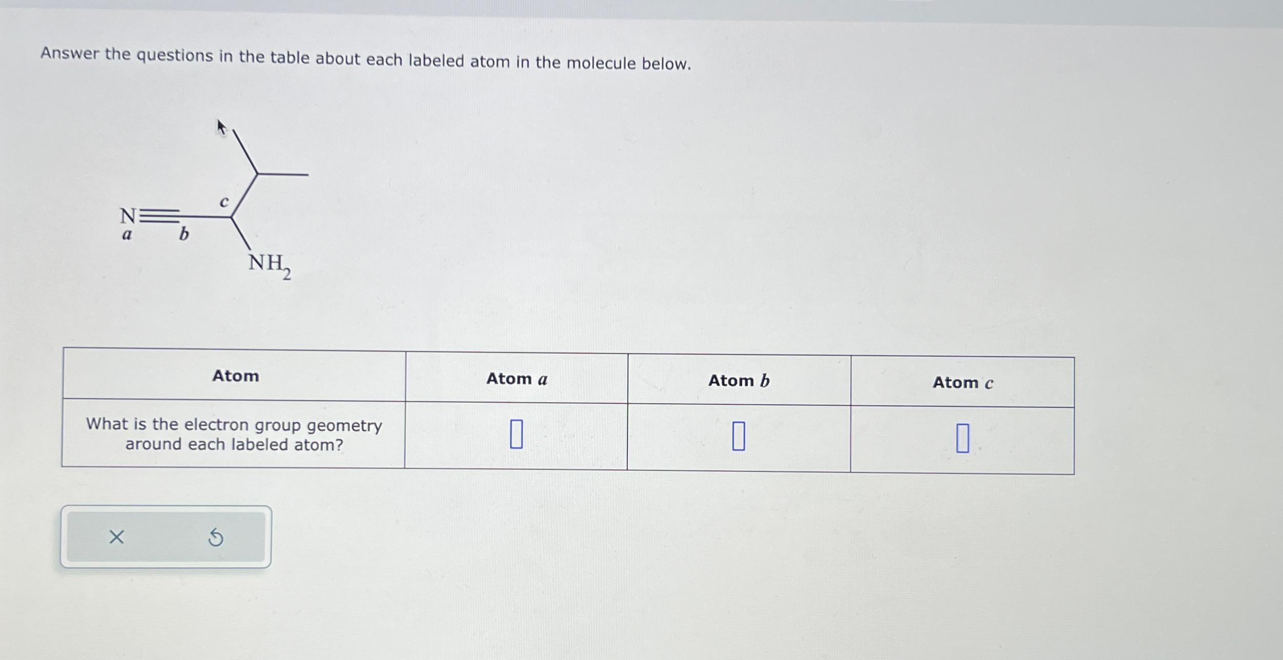 Solved Answer the questions in the table about each labeled | Chegg.com