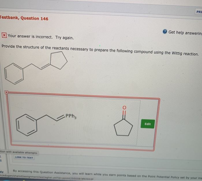 Solved estbank, Question 146 Get help answerin xYour answer | Chegg.com