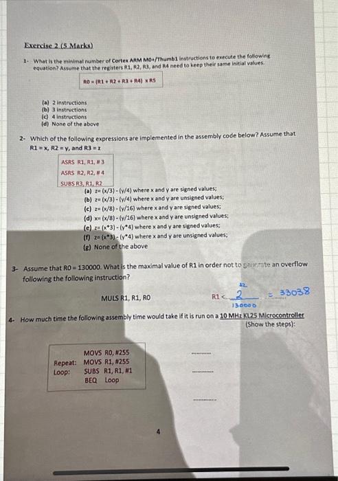 Solved d KI Mic Exercise 1 (5 Marks) Figure 1 below shows | Chegg.com