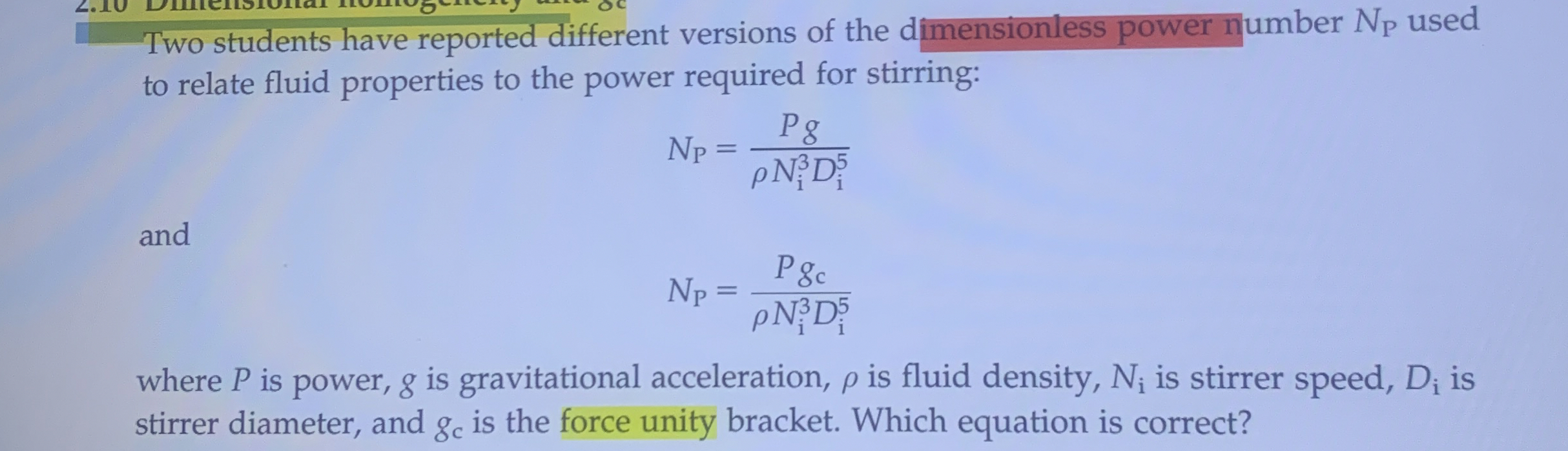 Solved Two students have reported different versions of the | Chegg.com