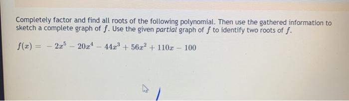 Solved An nth degree polynomial p satisfies the following | Chegg.com