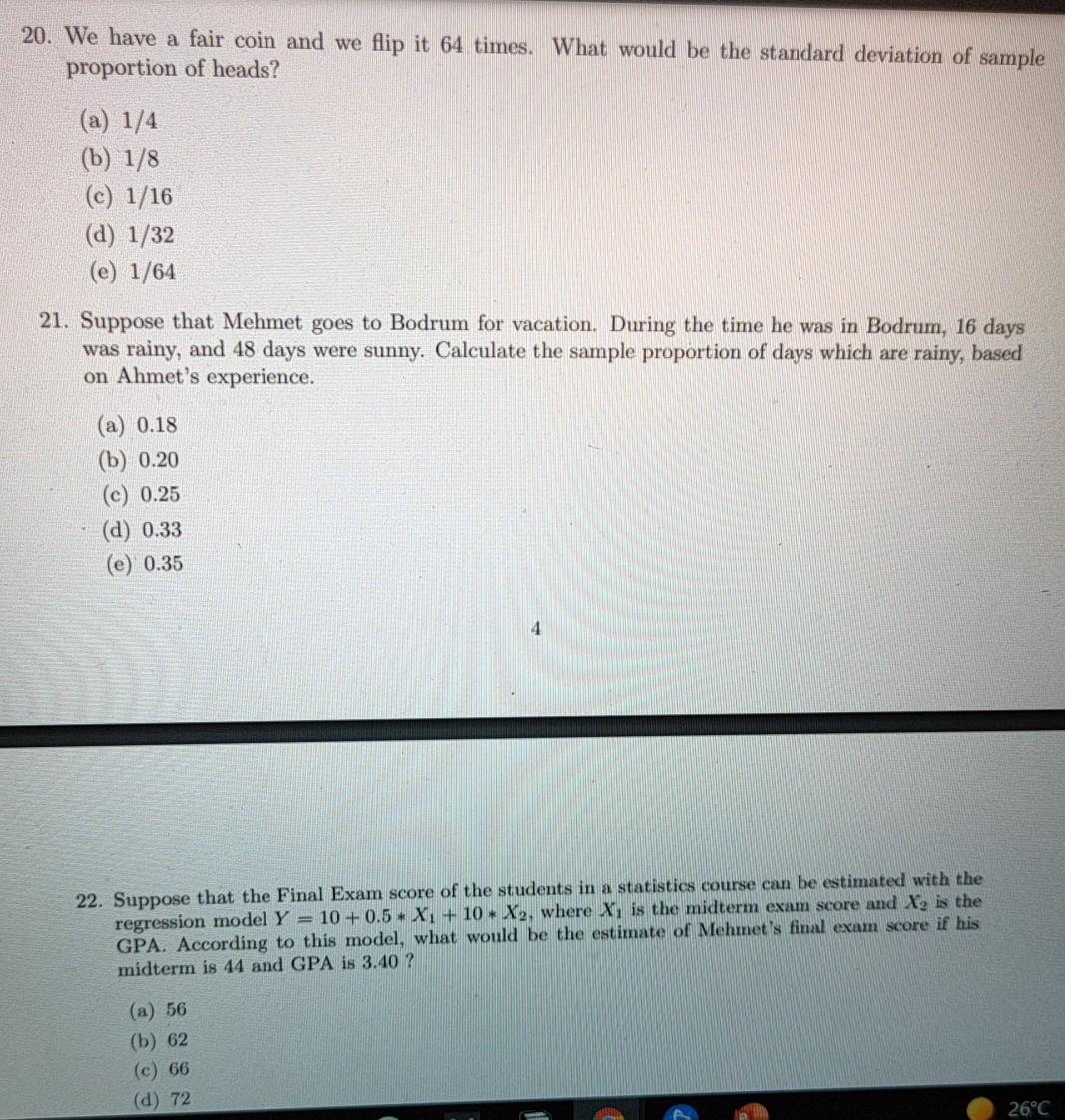 Solved 16. Suppose that X is a random variable uniformly | Chegg.com