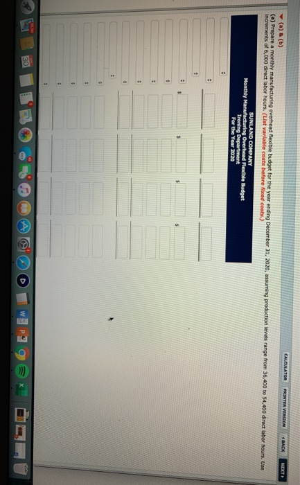 Solved CALCULATOR PRINTER VERSION BACK NEXT Problem 25-02A | Chegg.com