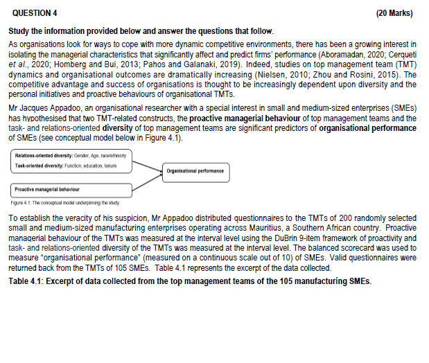 Solved Mr Appadoo employed IBM SPSS Statistics version 27 | Chegg.com