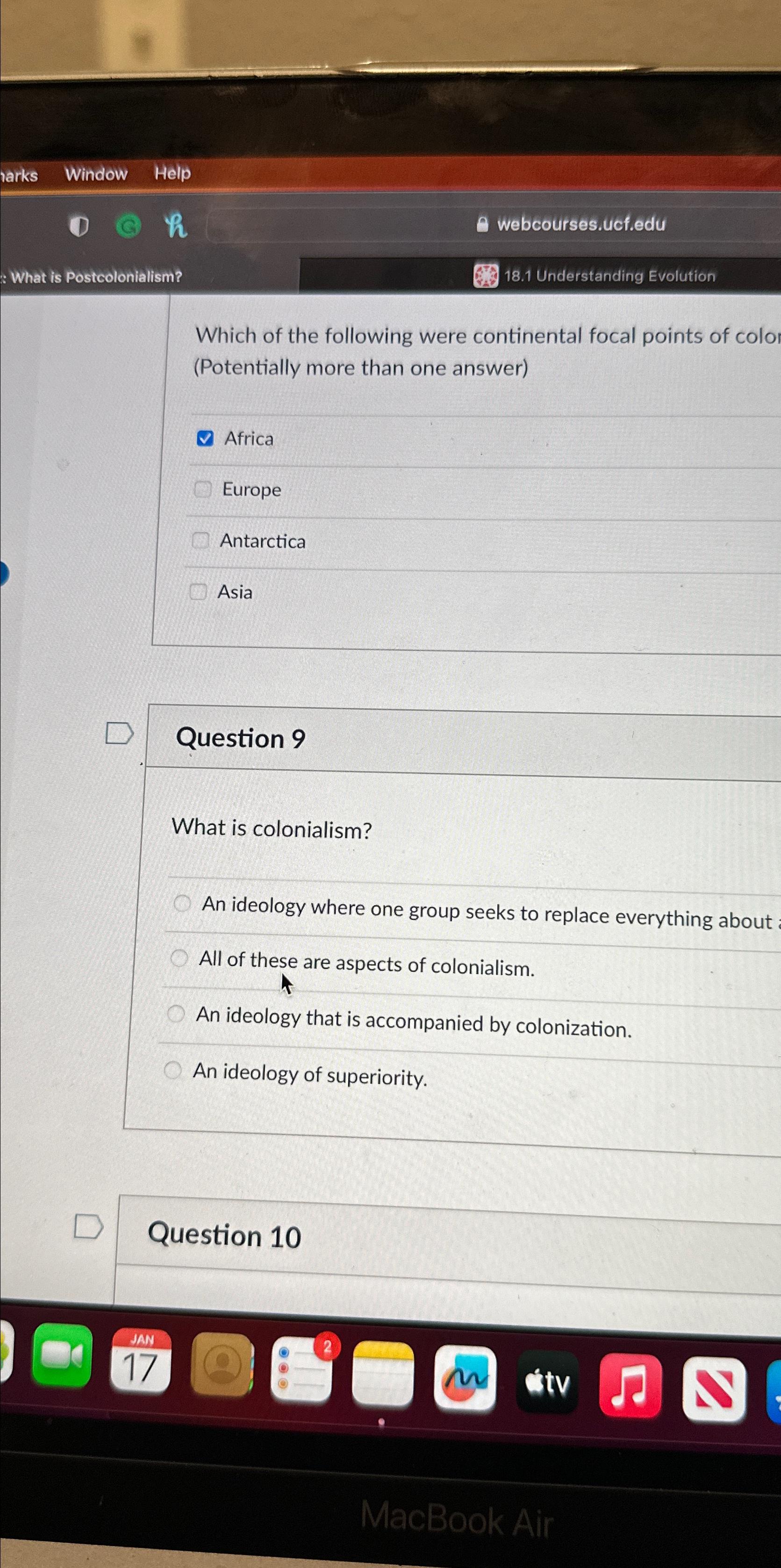 Solved What is Postcolonialism?webcourses.ucf.edu18.1 | Chegg.com