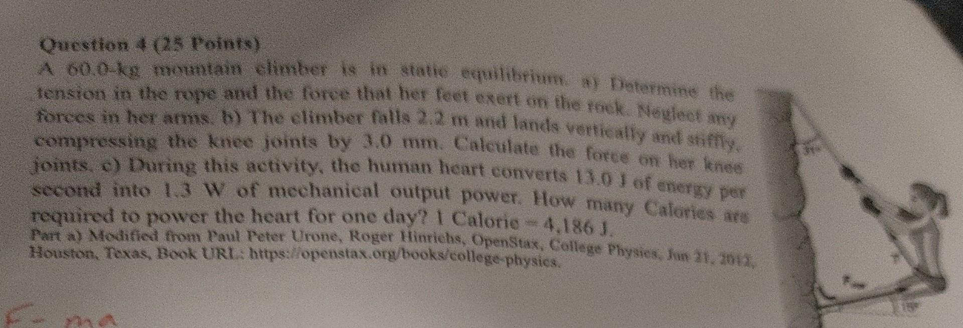 Solved Qucstion 4 (2: Points) tenston in the repre and the | Chegg.com