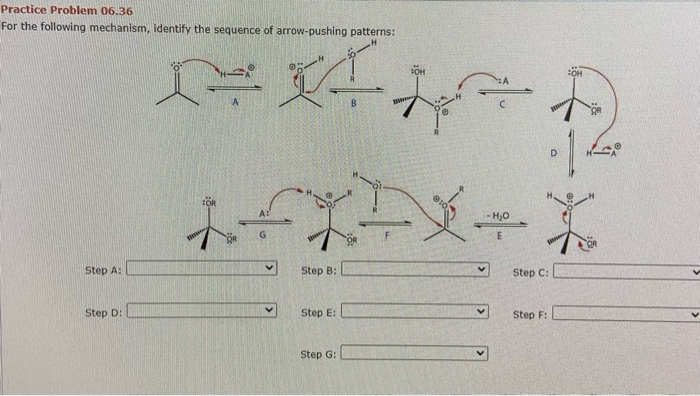 Solved Practice Problem 06.36 For the following mechanism, | Chegg.com