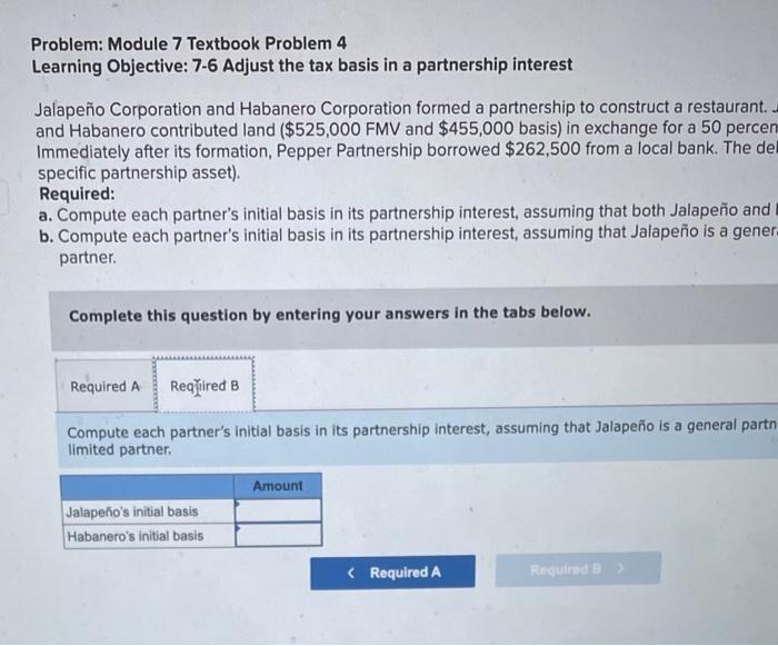 Solved Problem: Module 7 Textbook Problem 4 Learning | Chegg.com