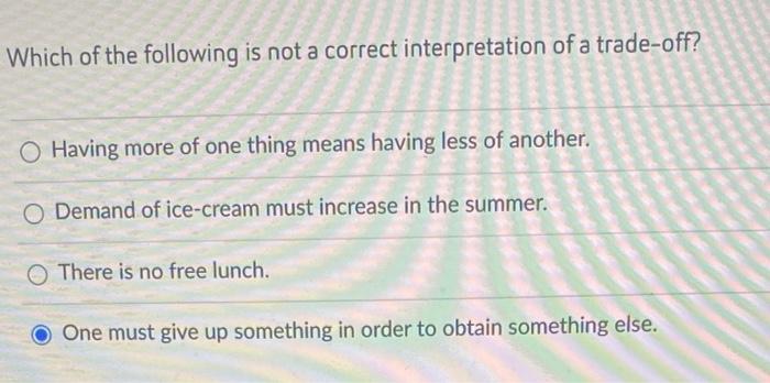 Solved Which of the following is not a correct | Chegg.com