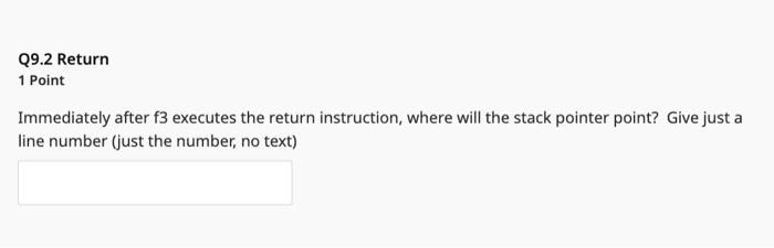 Solved Q9 Stack management 2 Points Consider a typical | Chegg.com