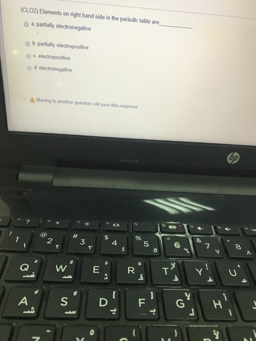 Solved (CLO2) Elements on right hand side in the periodic | Chegg.com