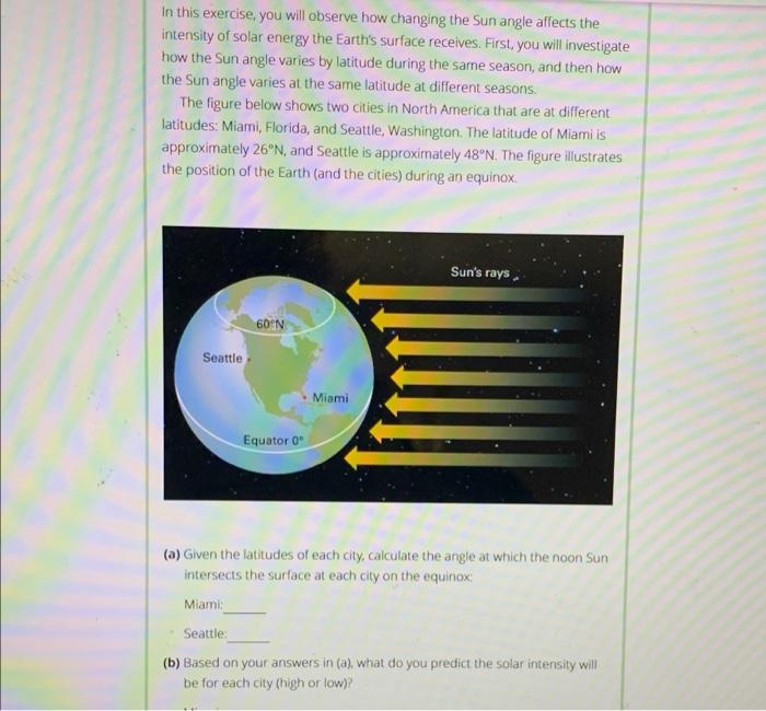 Solved In this exercise, you will observe how changing the | Chegg.com