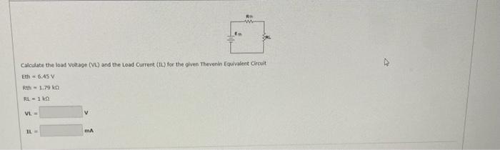 Solved Given the circuit in Figure 8-3. Calculate VTH and | Chegg.com