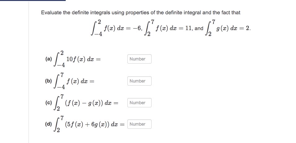 Solved Evaluate the definite integrals using properties of | Chegg.com