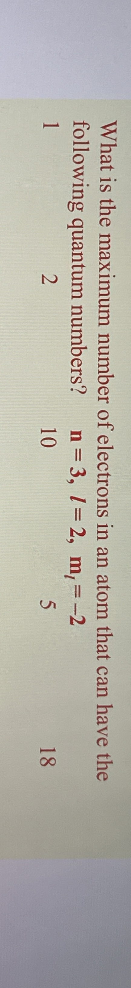 High Quality SOLUTION What is the maximum number of electrons in an atom | Chegg.com