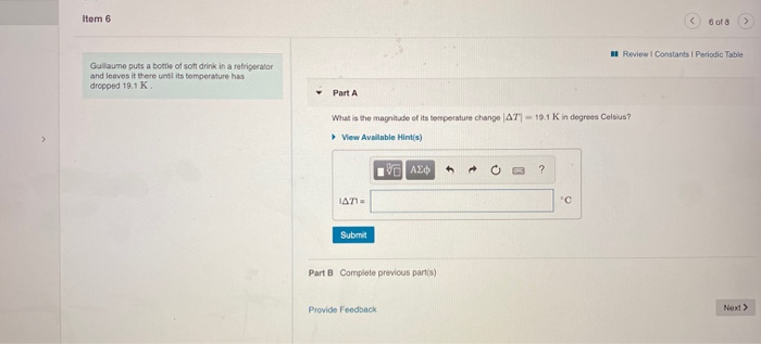 Solved Item 6 60f8 > Review Constants I Periodic Table | Chegg.com