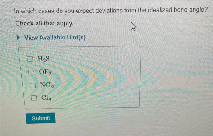 Solved In which cases do you expect deviations from the | Chegg.com