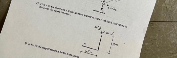 Solved the loads shown on the a single mon 1000165. | Chegg.com